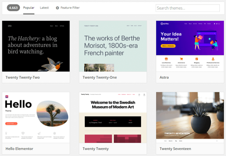 20+ Most Popular WordPress Themes 2026 [With Stats]