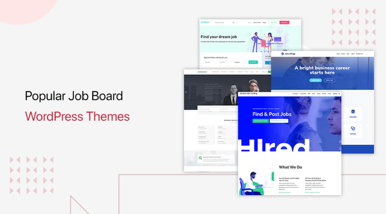 16 Best Job Board WordPress Themes 2022 (Free + Paid)