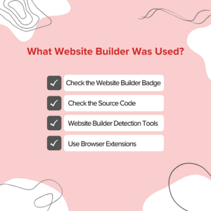 How to Find Out What Website Builder Was Used?