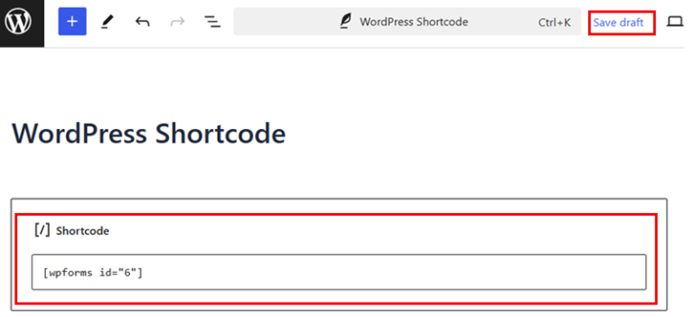 How to Insert a Shortcode in WordPress (Beginner's Guide)